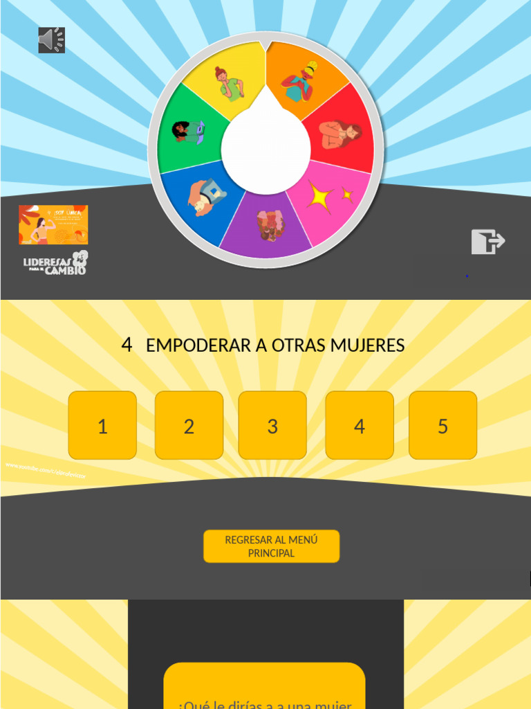 Ruleta Soy Unica Rueda Cartas Autoestima | PDF