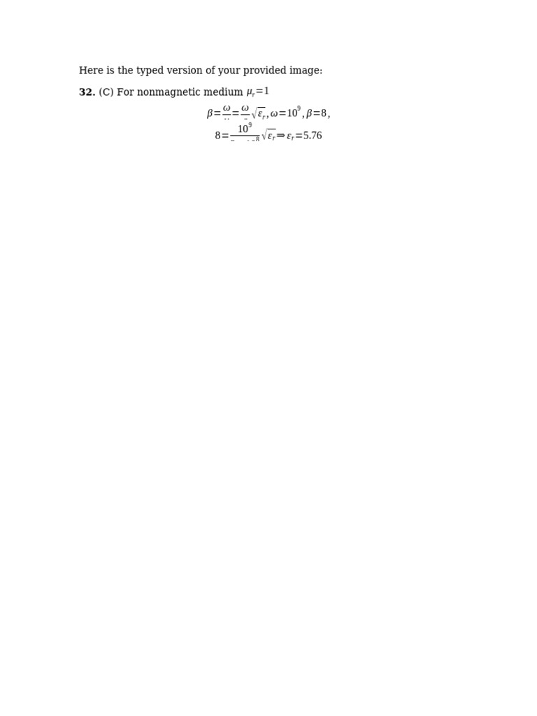 Here Is The Typed Version of Your Provided Image: (C) For Nonmagnetic ...