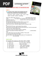 Alice in Wonderland Answer Key | PDF | Alice's Adventures In Wonderland ...