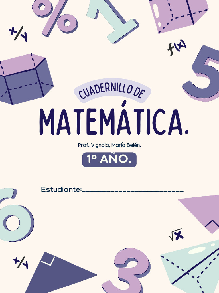 CUADERNILLO 1ro BOTTO | PDF | Número primo | Teoría de los números