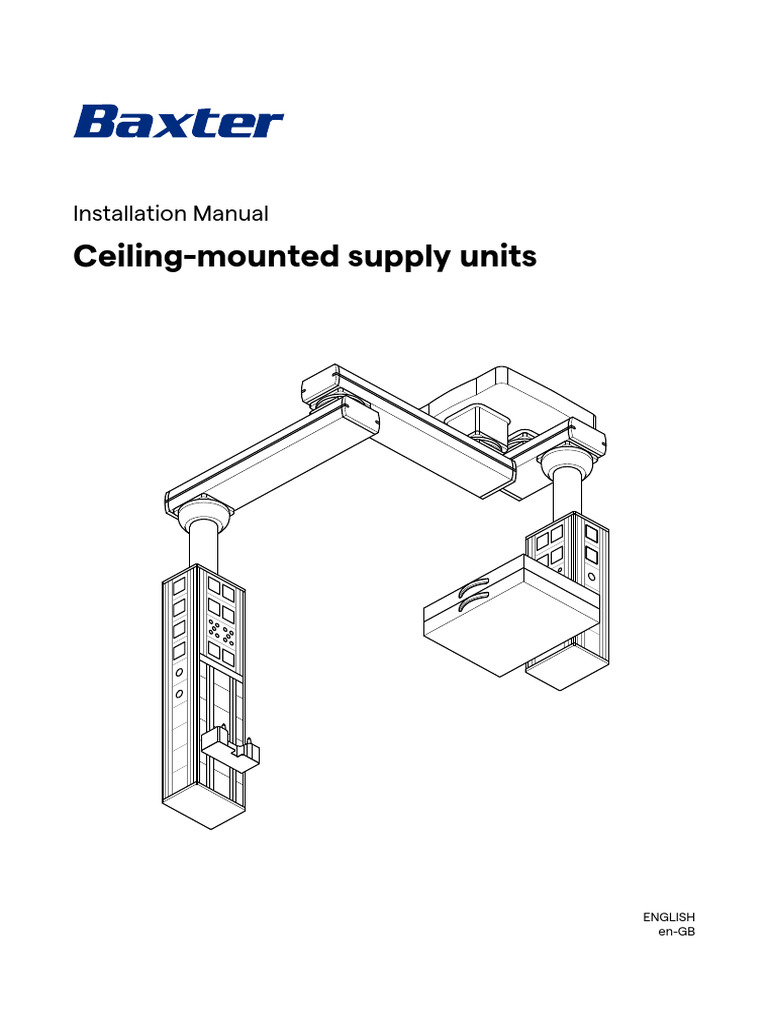 BAXTER INSTALLATION MANUAL SUPPLY UNIT | PDF | Electrical Connector ...