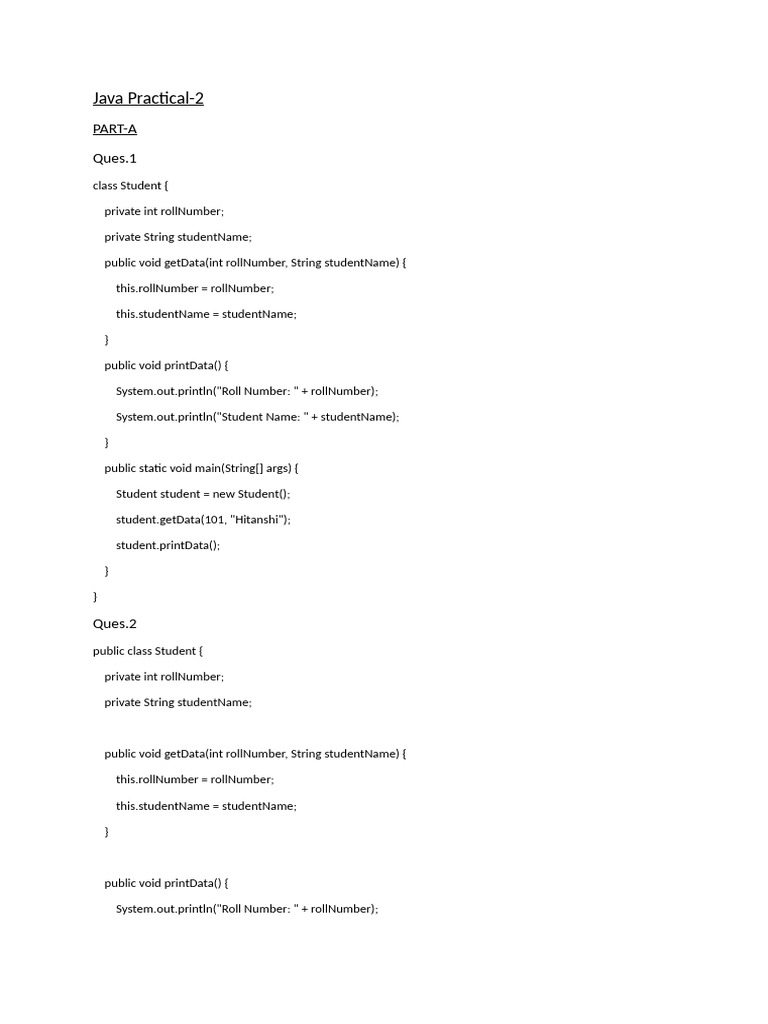 PU02324EUGBTCS015.Practical2 | PDF | Control Flow | Computer Programming