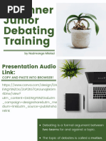 Guide To WSDC Format | PDF | Argument | Truth