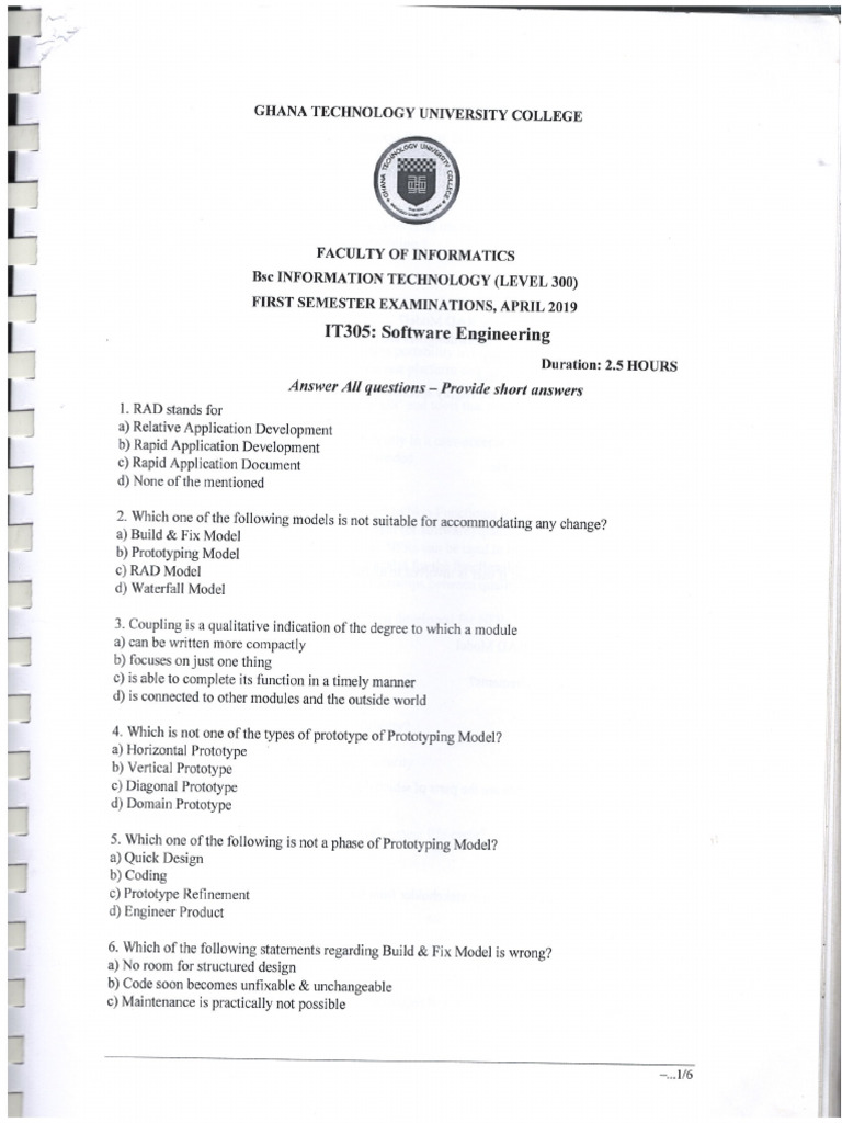 It30-Software Engineering 0 | PDF