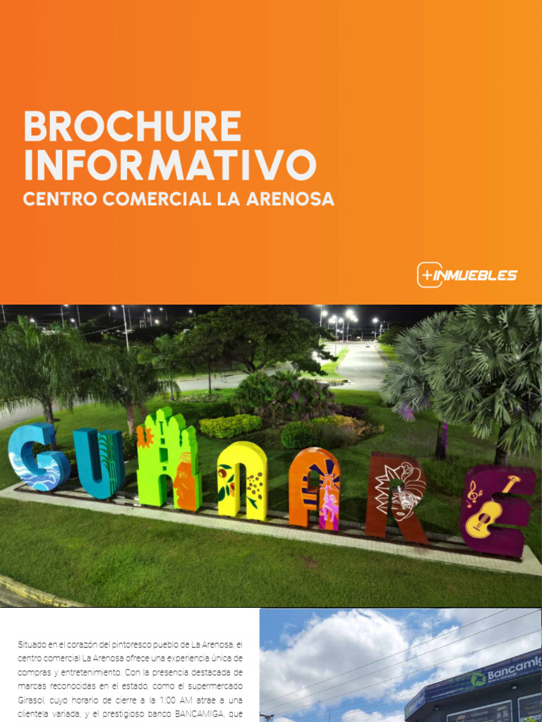 Centro Comercial La Arenosa: Compras y Más | PDF