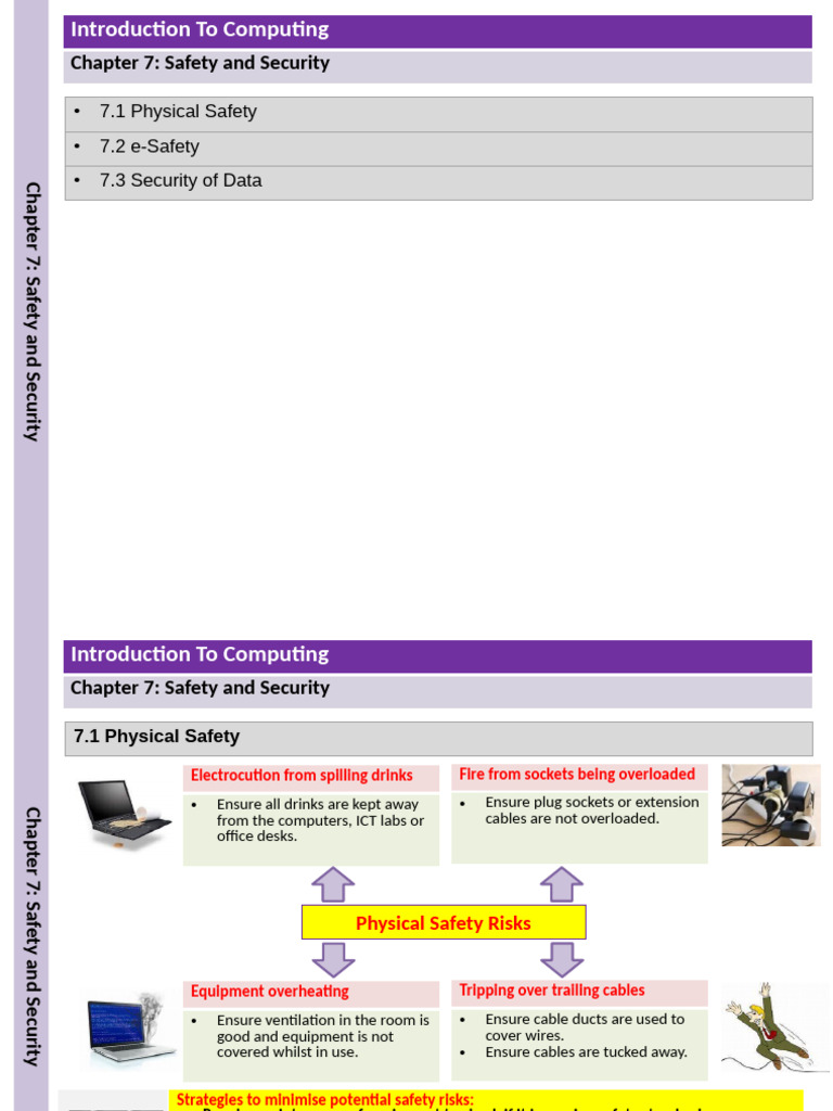 Computing Safety and Security Guide | PDF | Phishing | Security