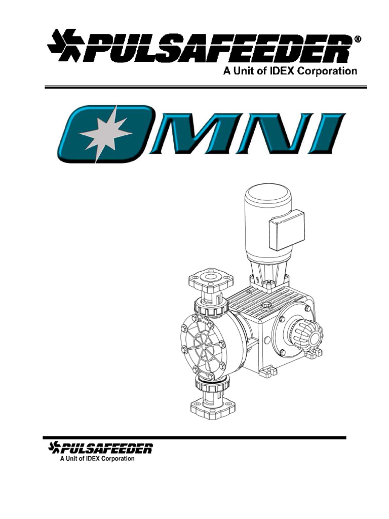 Iom Omni Dc7 en Version (含双头泵) | PDF | Pump | Valve