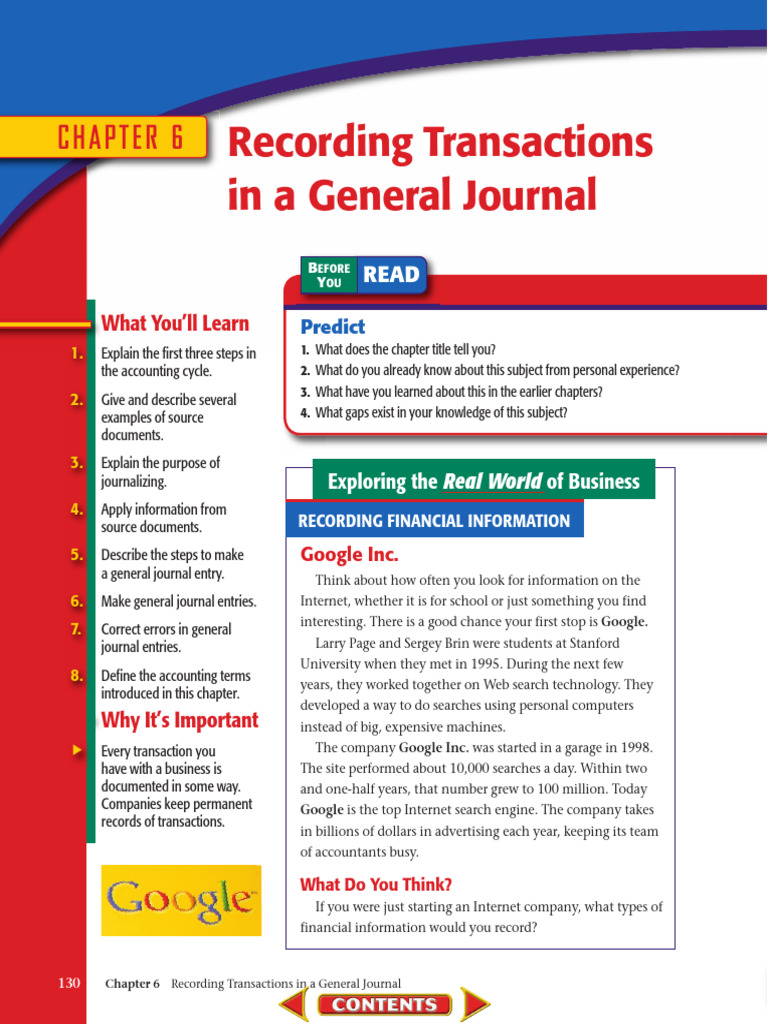 Glencoe Accounting chp6 | PDF | Debits And Credits | Accounting