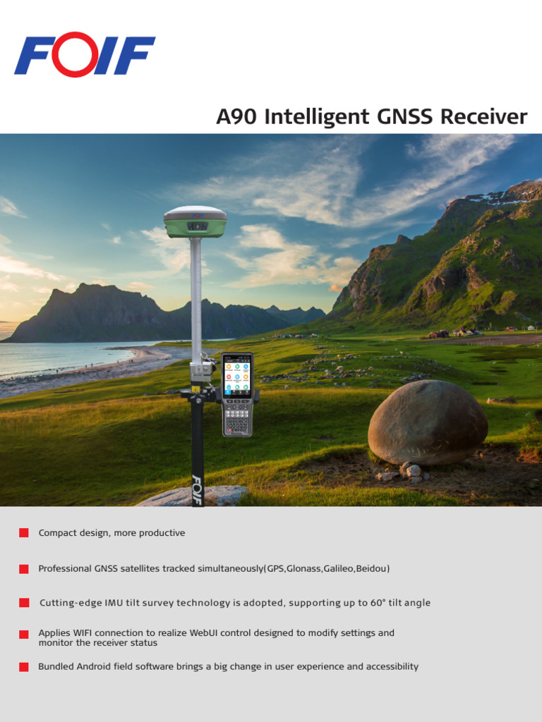 A90 Intelligent GNSS Receiver - 2023 08 | PDF | Telecommunications ...
