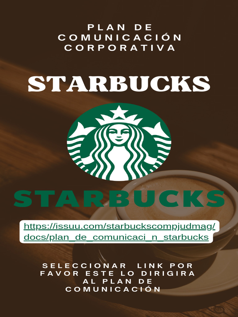 Plan de Comunicación de Starbucks | PDF