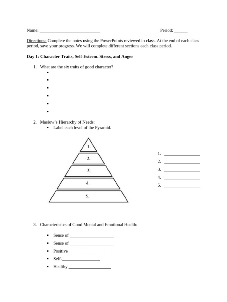 Student Mental Health Education Guide | PDF | Mental Disorder | Anxiety