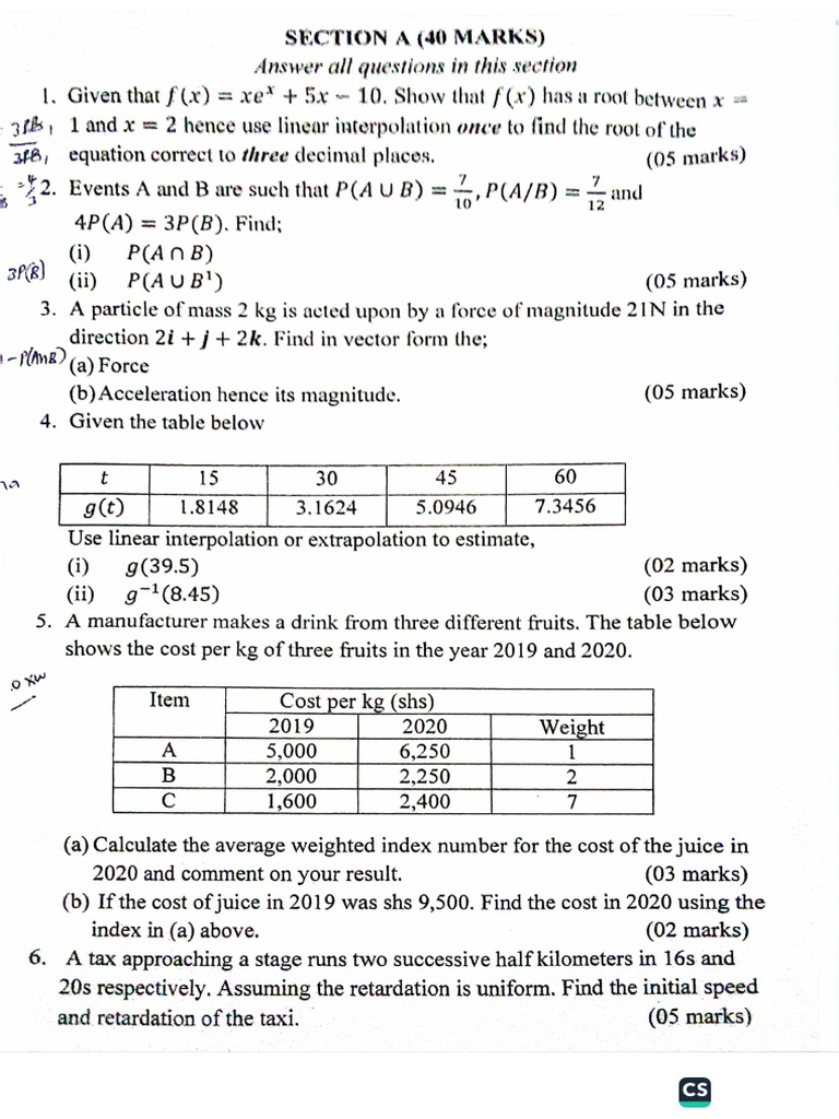 St Julian EOT lll Math 2 | PDF