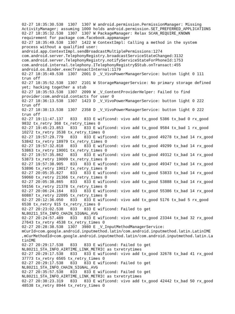 Log | PDF | Operating System Technology | Computer Engineering
