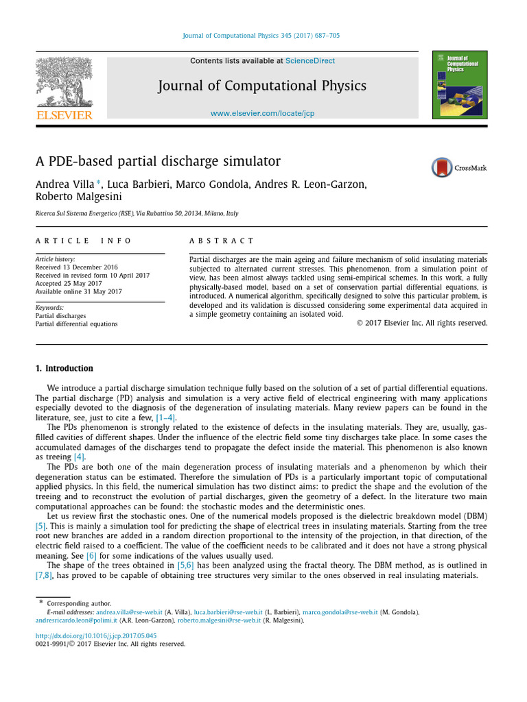 1 s2.0 S002199911730428X Main | PDF | Simulation | Numerical Analysis