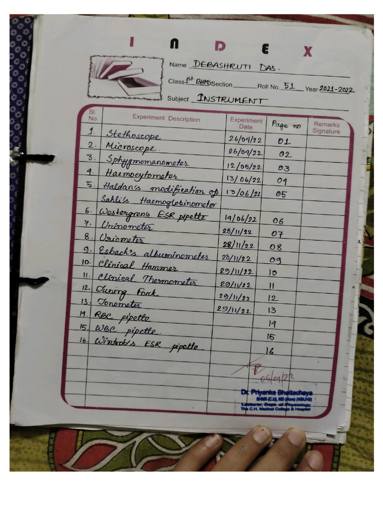 Physiology Practical Copy | PDF