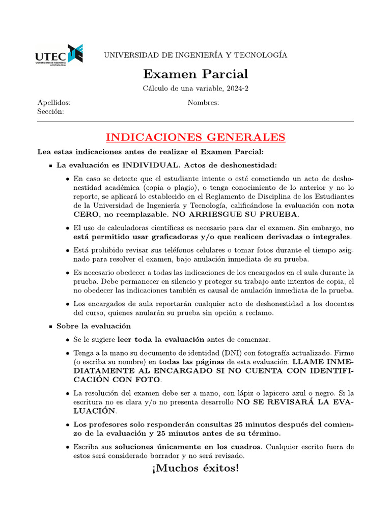 (Teo2) Examen Parcial - Solucionario | PDF