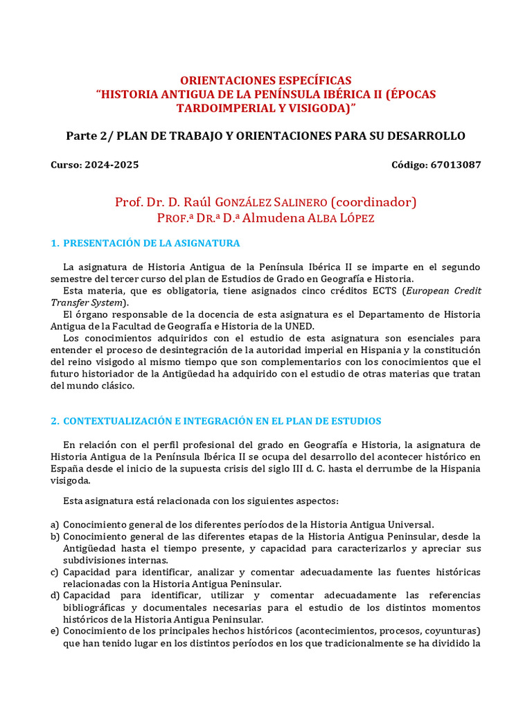 Hapi Ii-Guía de Estudio, 2024-2025 | PDF | Maestros