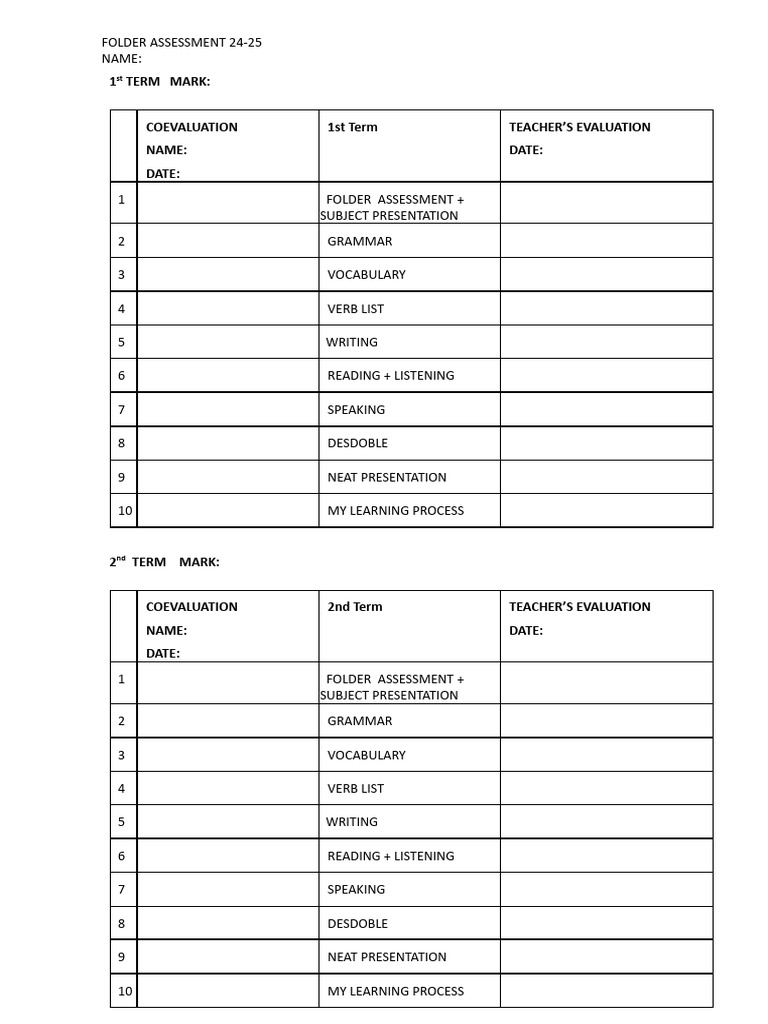 Folder Assessment.docx | PDF
