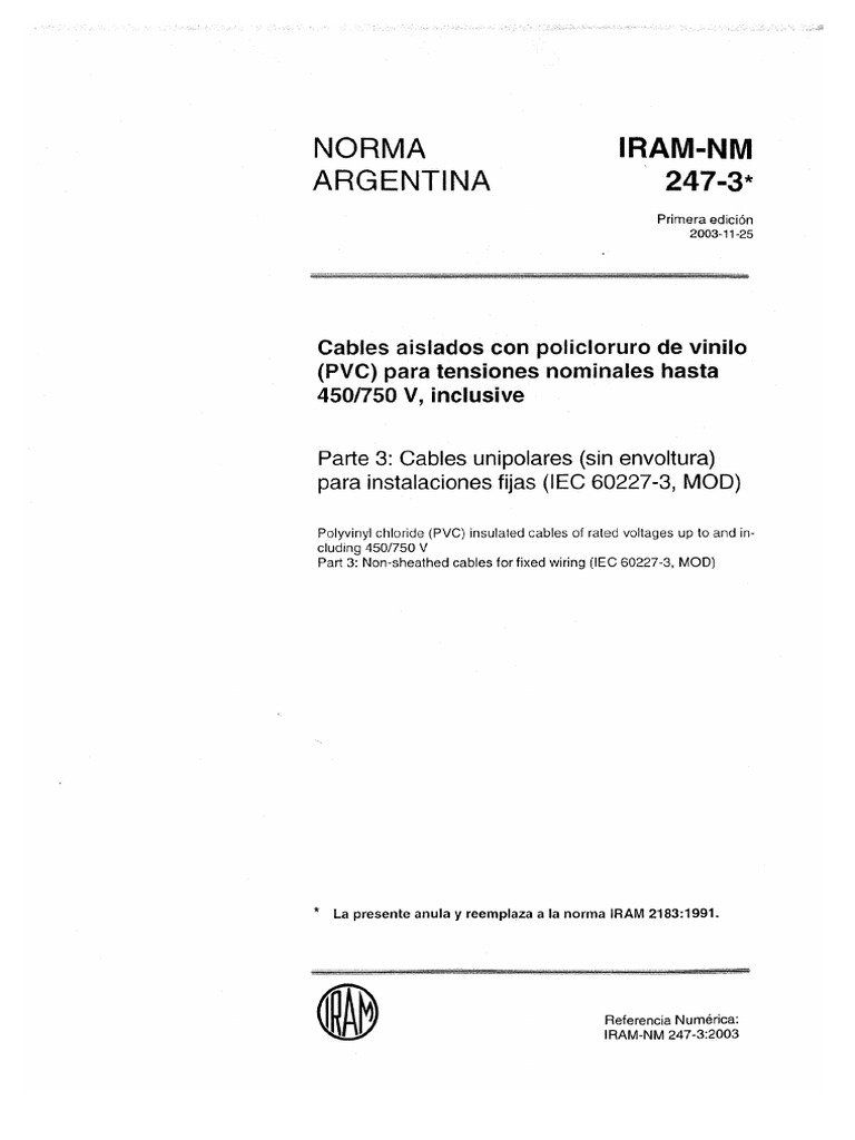 Iram-Nm 247-3 | PDF