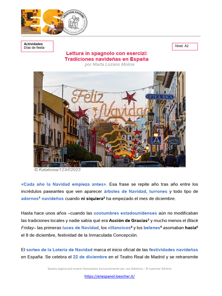 10894_Tradiciones_navide_as_actividades | PDF | Navidad | Nochebuena