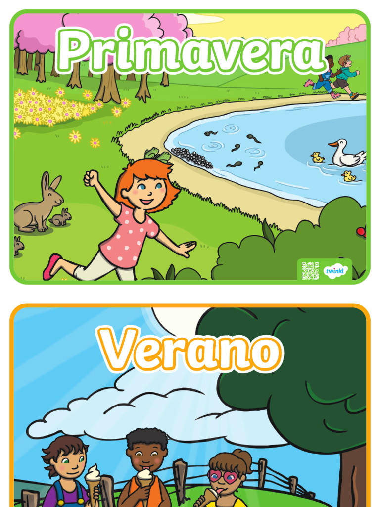 CL CN 1678221139 Posters Las 4 Estaciones Del Ano Horizontales Ver 1 | PDF