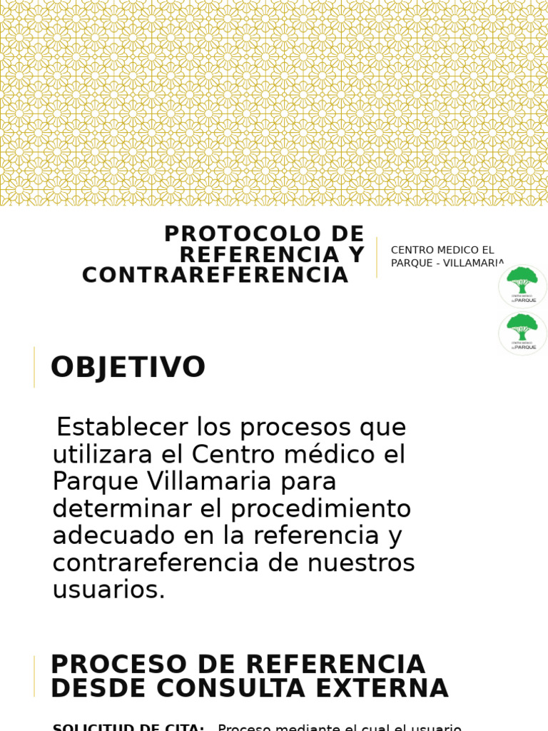 Protocolo de Referencia y Contrareferencia | PDF | Hospital | Cuidado de la salud