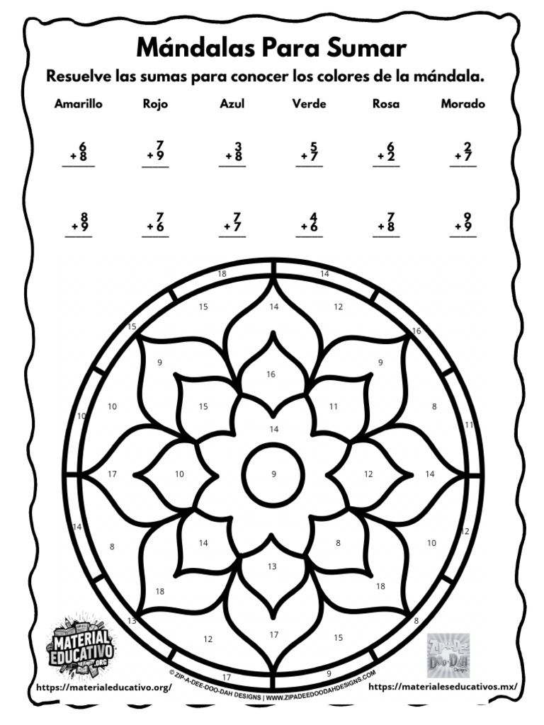 Mándalas para Sumar ME | PDF | Hojas de estilo en cascada | Ligero