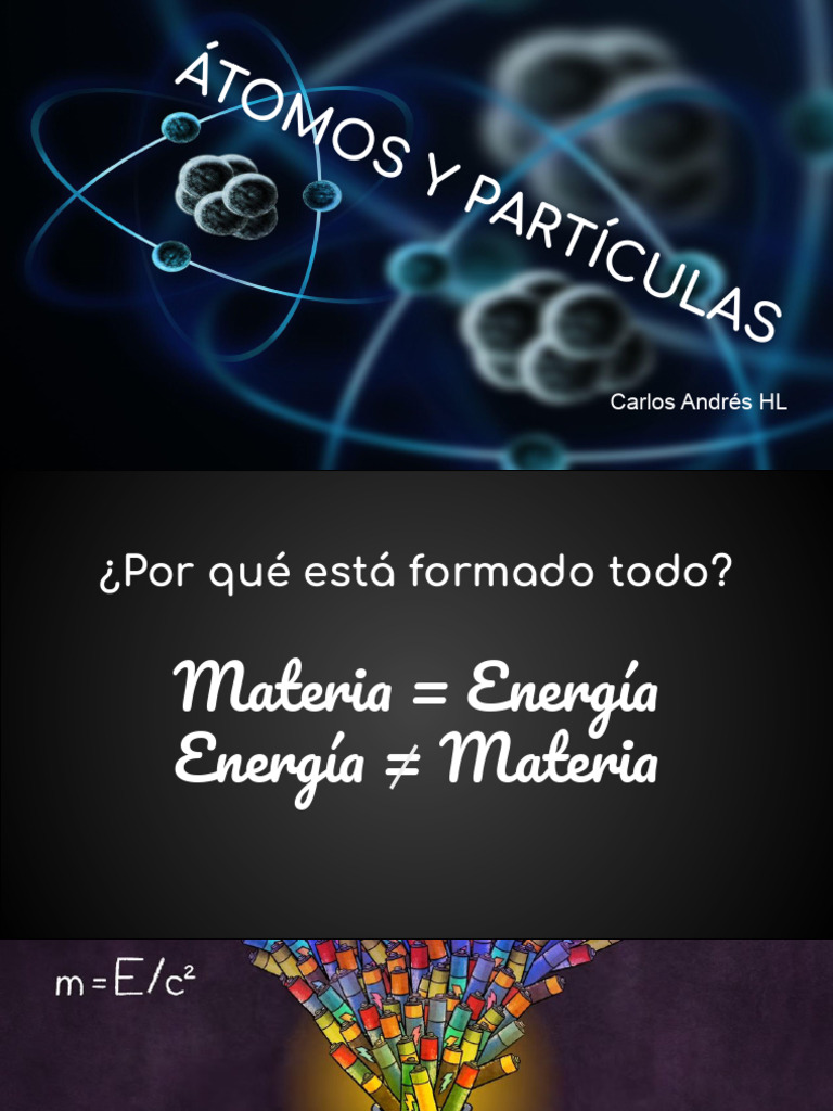 Átomos y Partículas | PDF