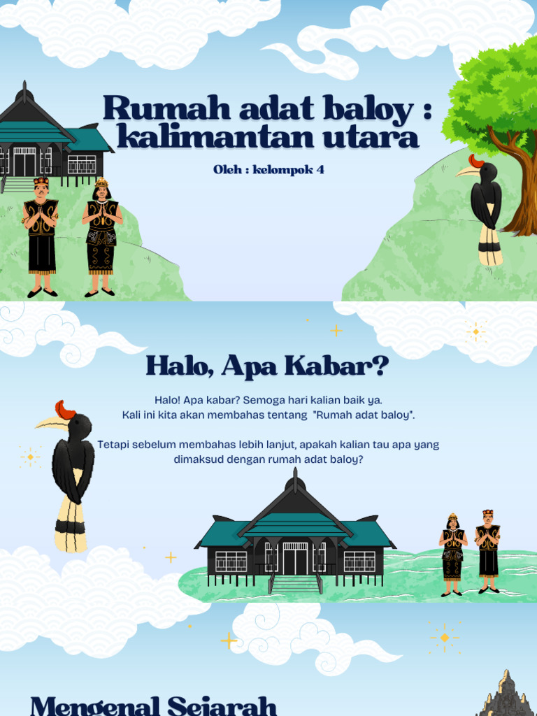 Rumah Adat Baloy: Ciri dan Makna | PDF