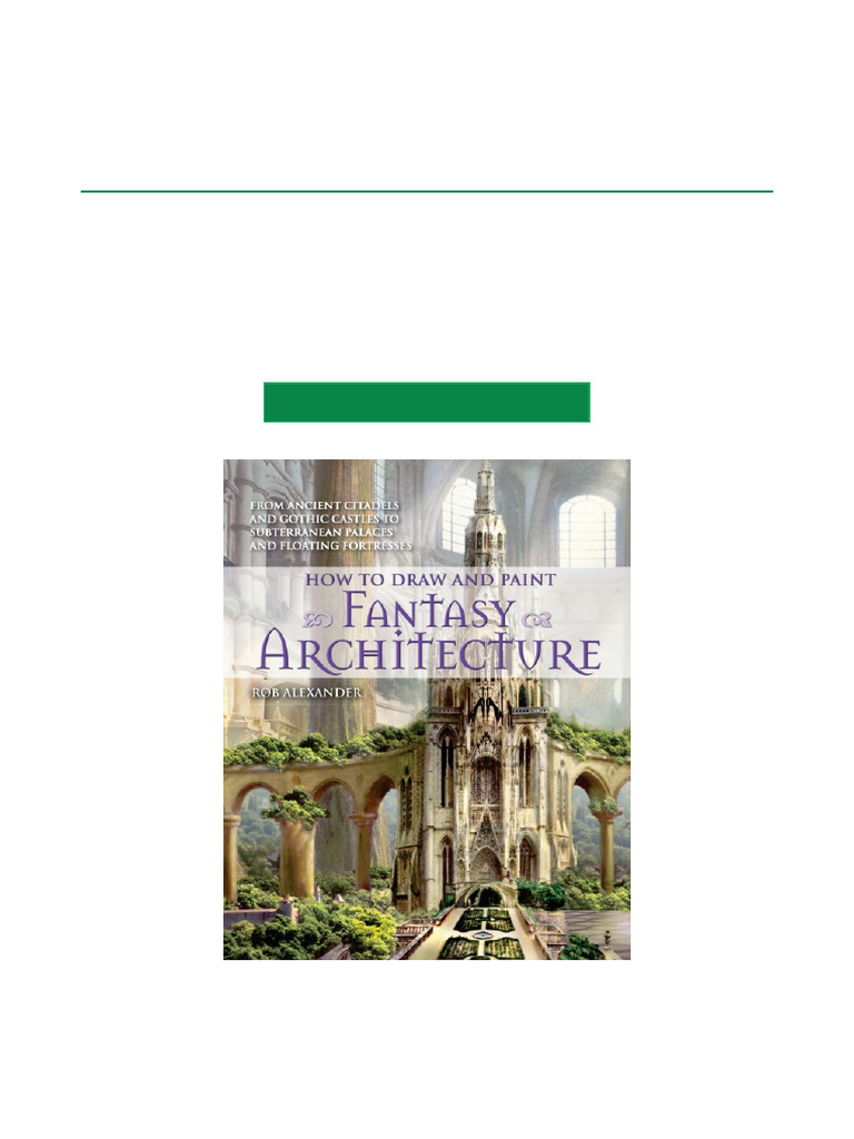 Drawing Fantasy Architecture Guide | PDF
