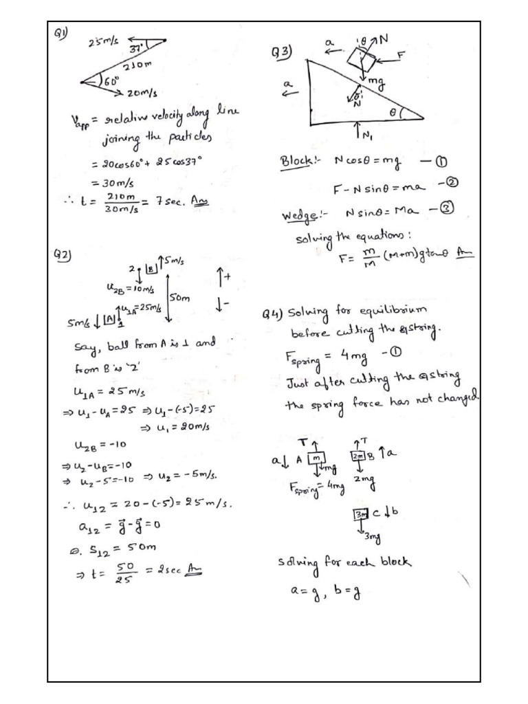 Solution Assignment 1 All Level U &D To WPE | PDF