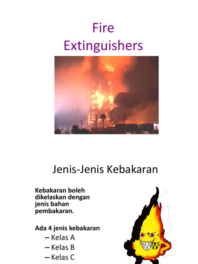 Jenis Kebakaran | PDF