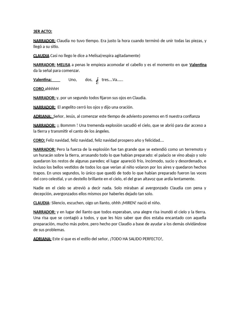 3ER ACTO | PDF