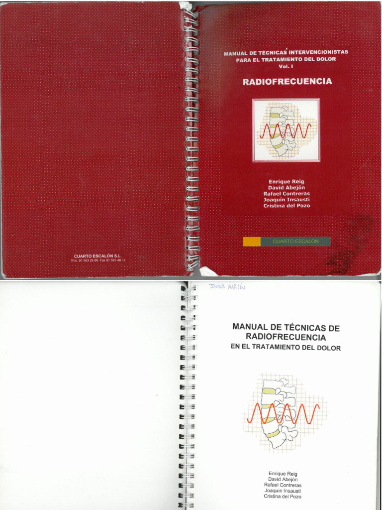 Manual Tecnicas RF Dr. Reig | PDF