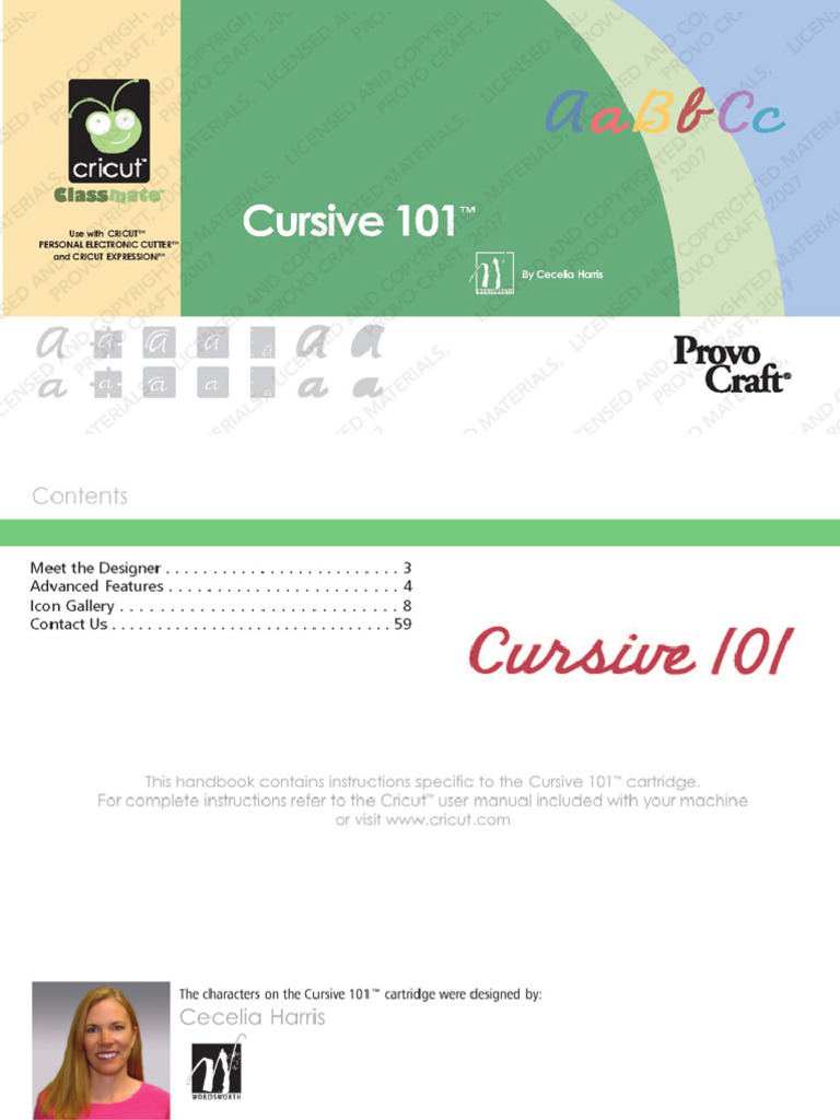 Cursive 101 Handbook | PDF