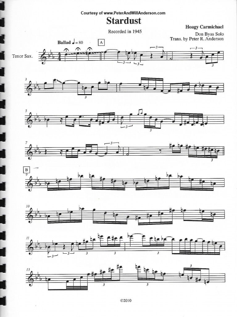 Don-Byas-Star-Dust | PDF