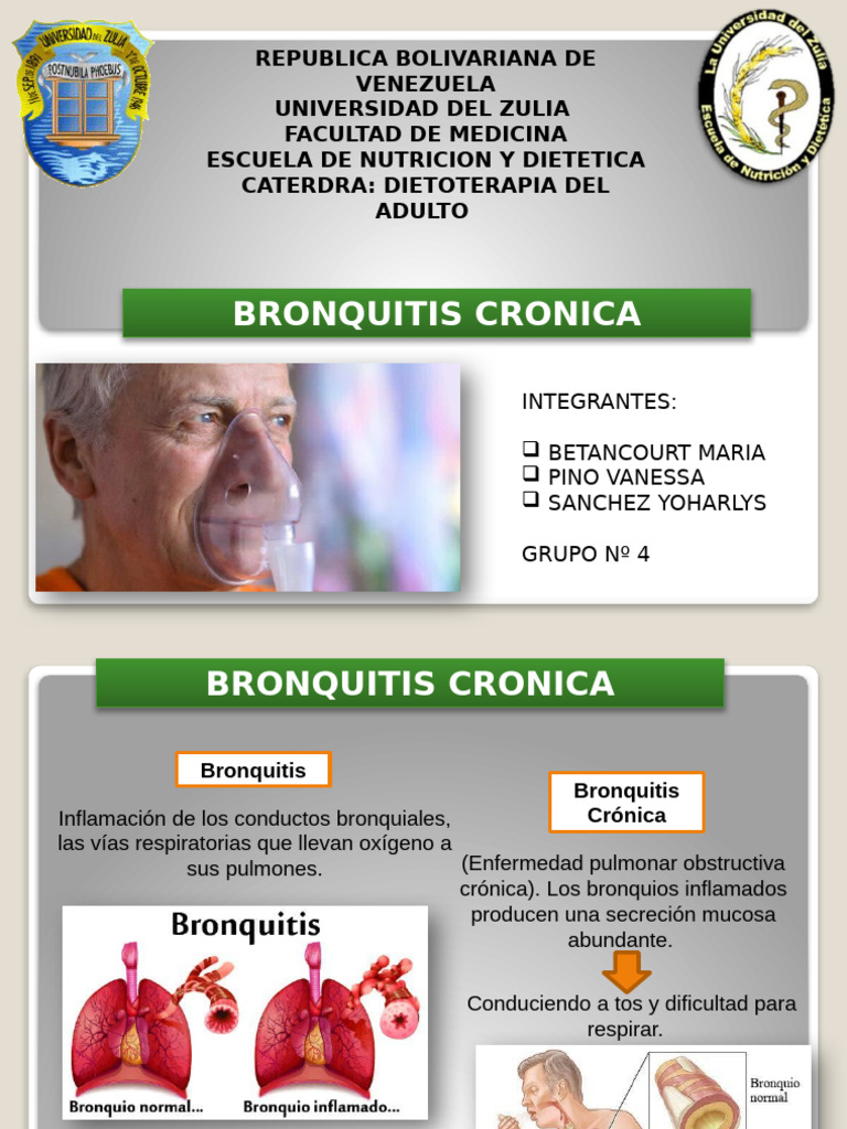 Grupo 4 Bronquitis Cronica | PDF | Bronquitis | Tos