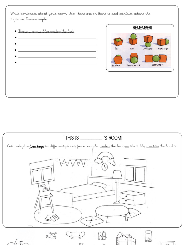 Describe Your Room with Toys | PDF