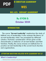 Followership and Servant Leadership in the Army | PDF | Servant ...