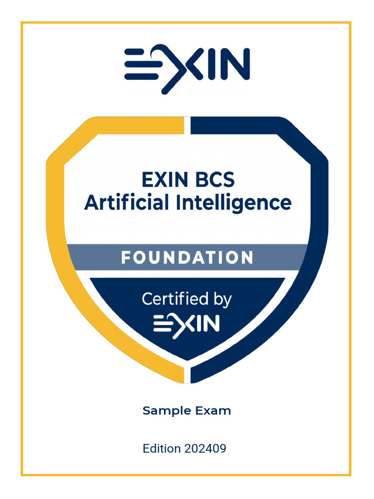 English Sample Exam Aif 202409 | PDF | Artificial Intelligence ...