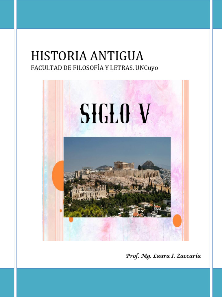 Siglo V. Grecia | PDF | Esparta | Guerra del Peloponeso