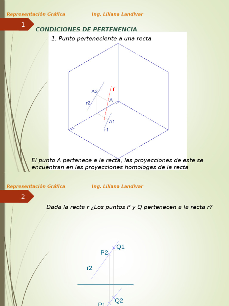 23 Condicion de Pertenencia | PDF | Pendiente | Conceptos matemáticos