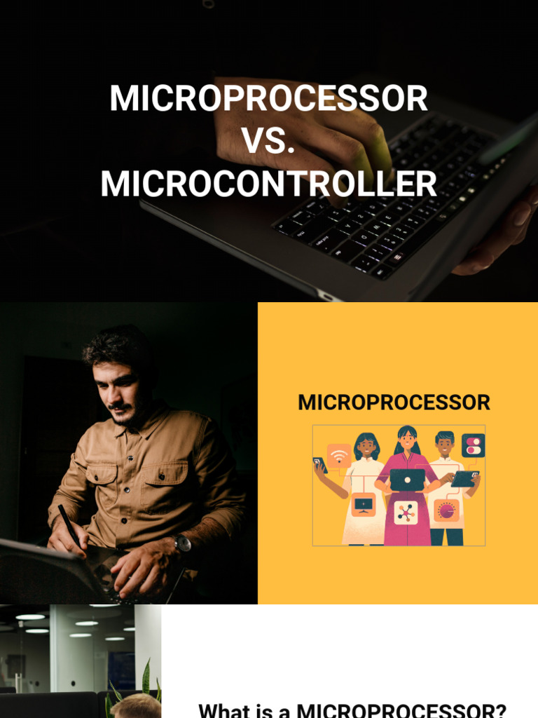MICROPROCESSOR VS. MICROCONTROLLER | PDF | Central Processing Unit | Microcontroller