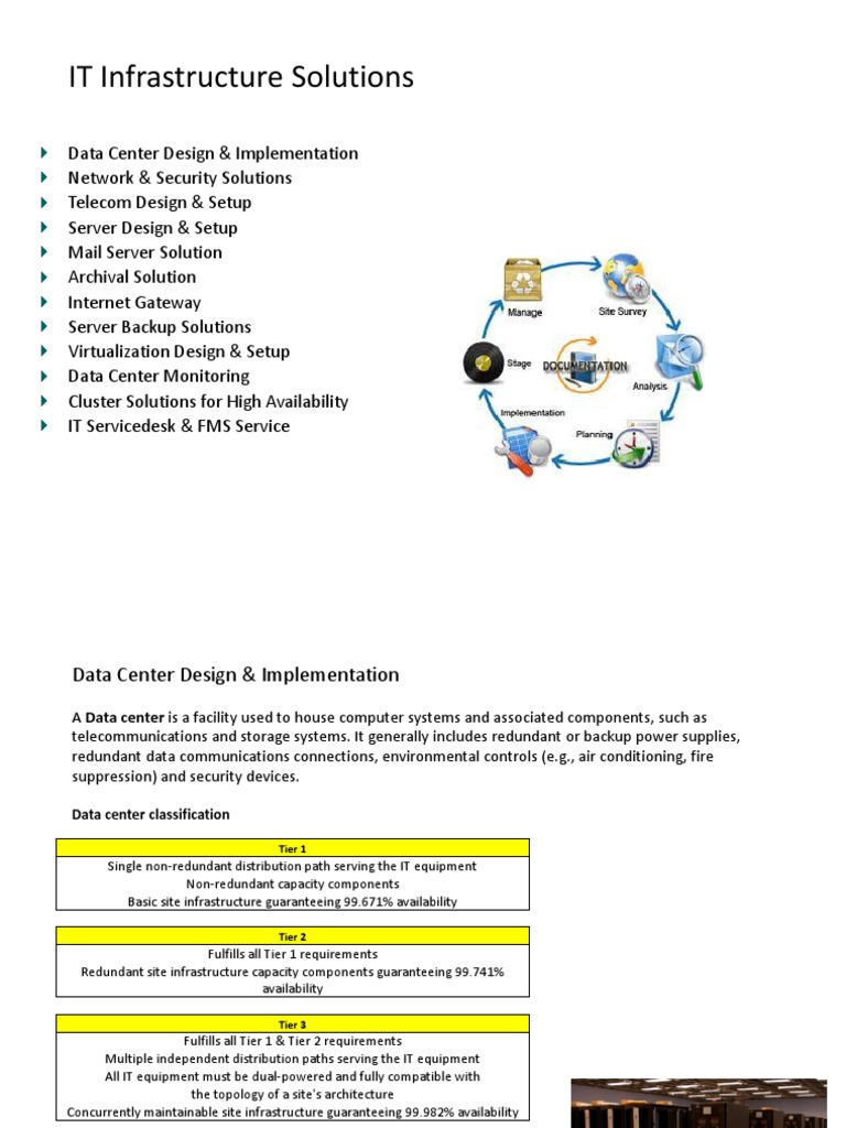 Data Center Design Infrastructure | PDF | Data Center | Email