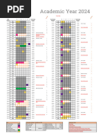 LBSS Purple & Gold Calendar 2024-25 | PDF | Entertainment Events ...