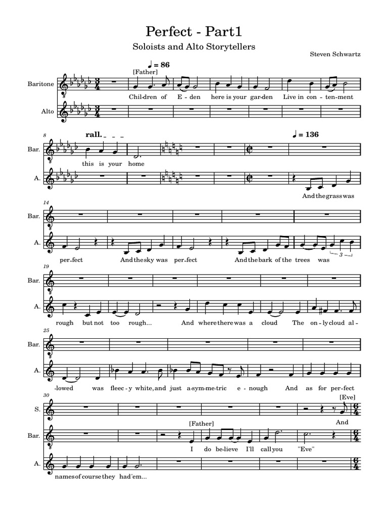 Perfect - Part 1 (with soloists) | PDF