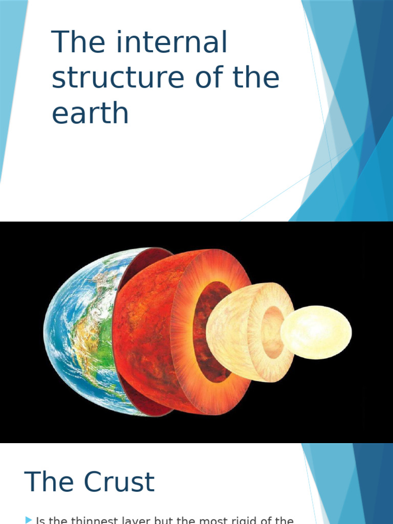 The Internal Structure of The Earth | PDF | Planetary Core | Earth