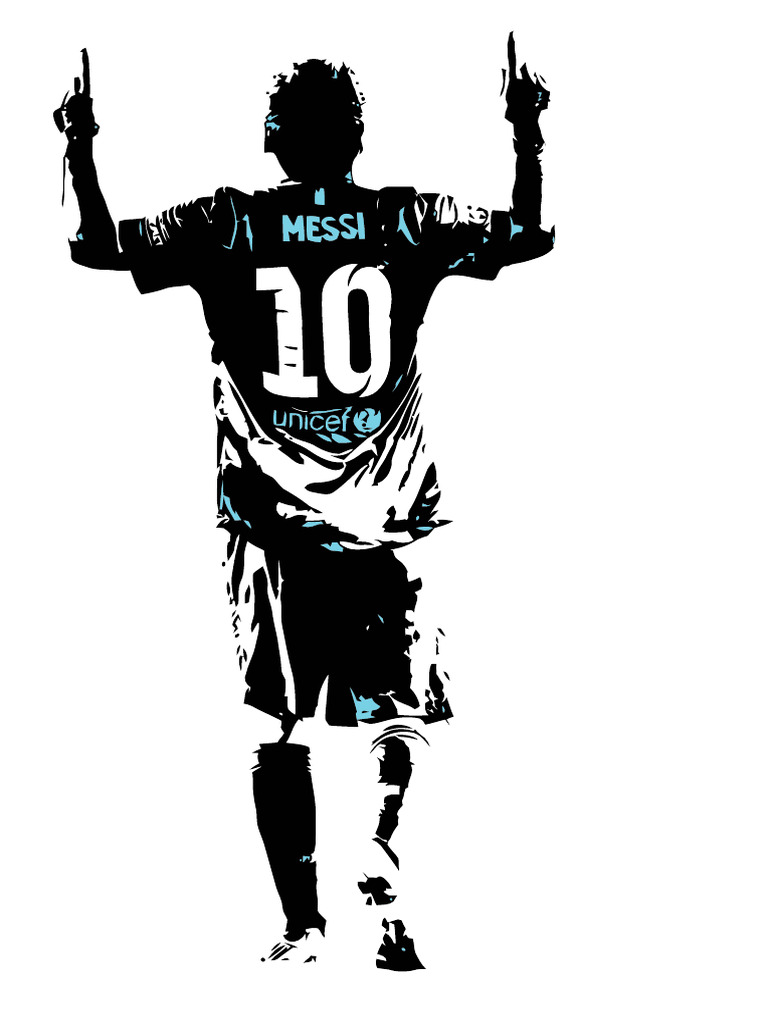 Messi Silueta 140cm | PDF