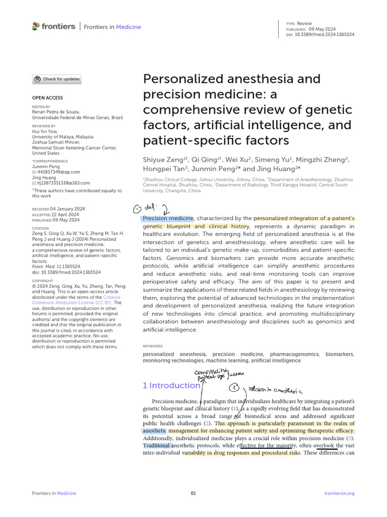 fmed-11-1365524 | PDF | Anesthesia | Oxycodone