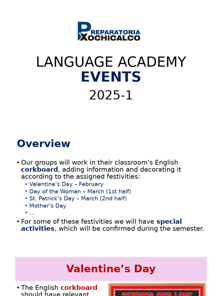 La - Events (2025-1) | PDF